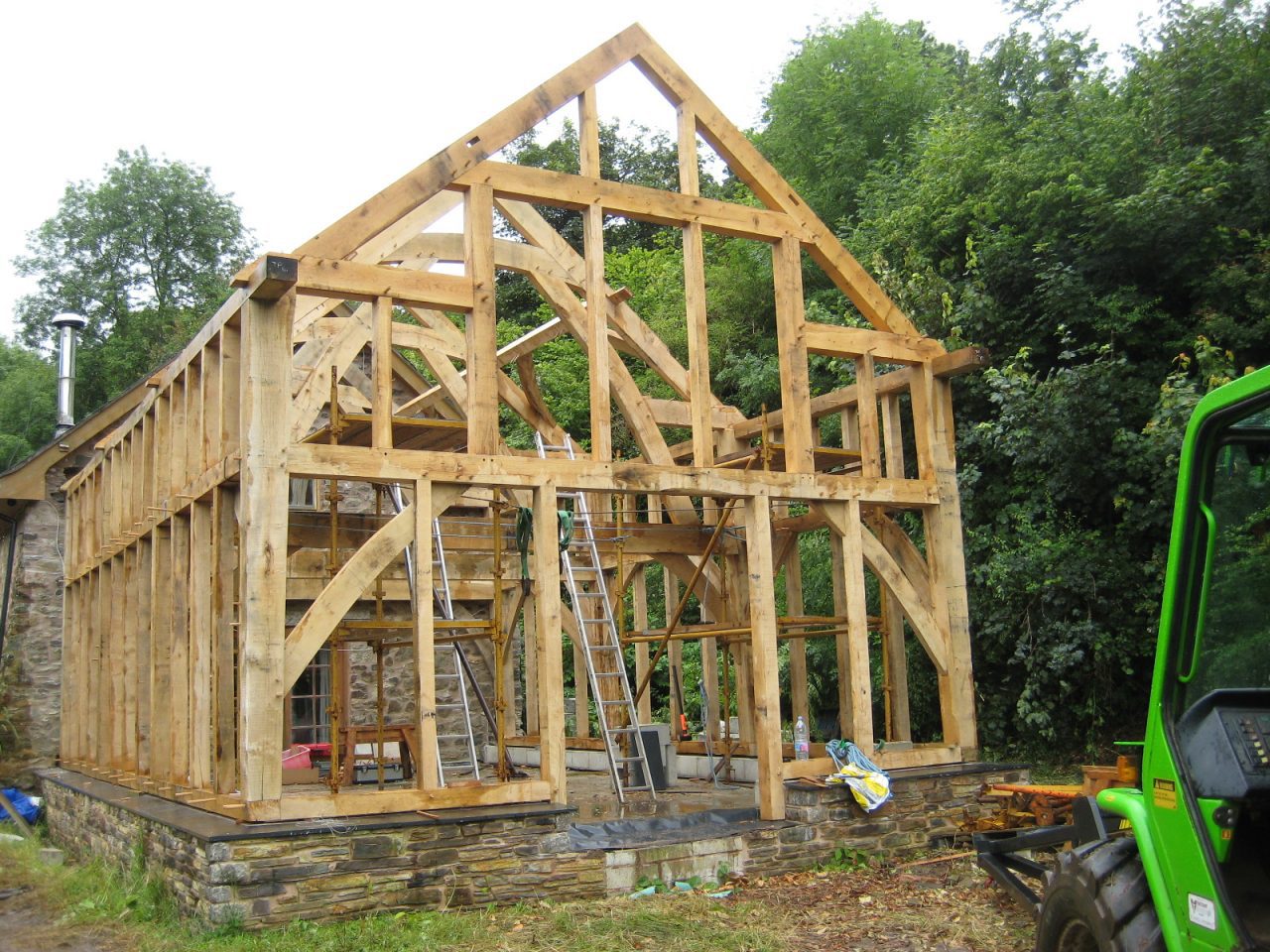 Timber Framed Houses and Extensions | Tamar Joinery Company