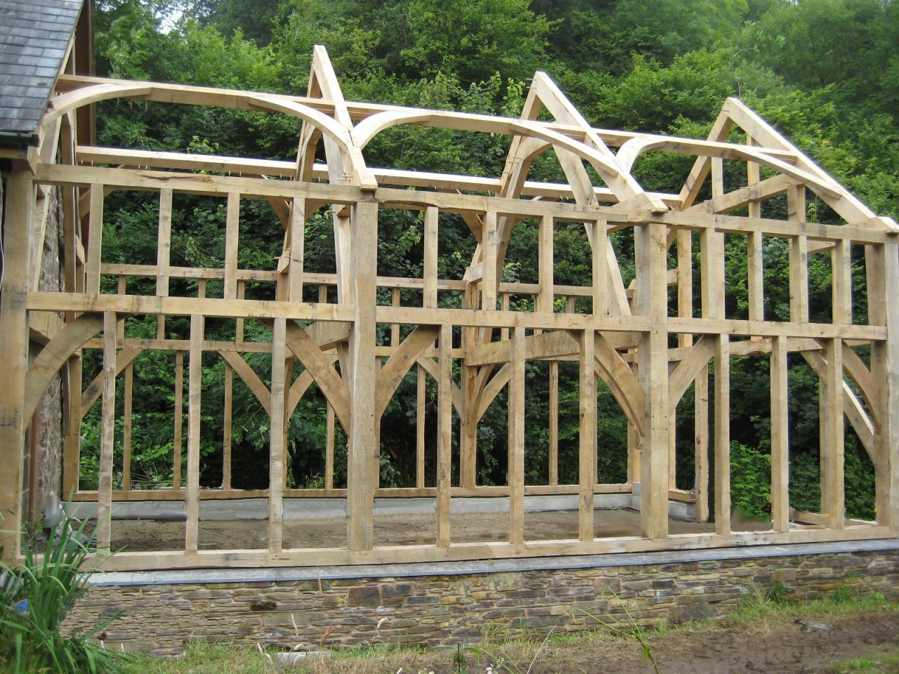 Timber Framed Houses and Extensions | Tamar Joinery Company